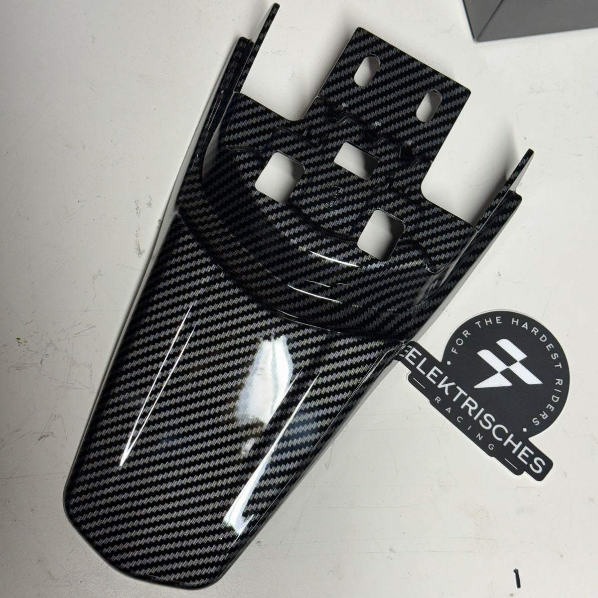 Sur Ron Fender | Carbon Fiber Style Rear Fender | Elektrisches Racing