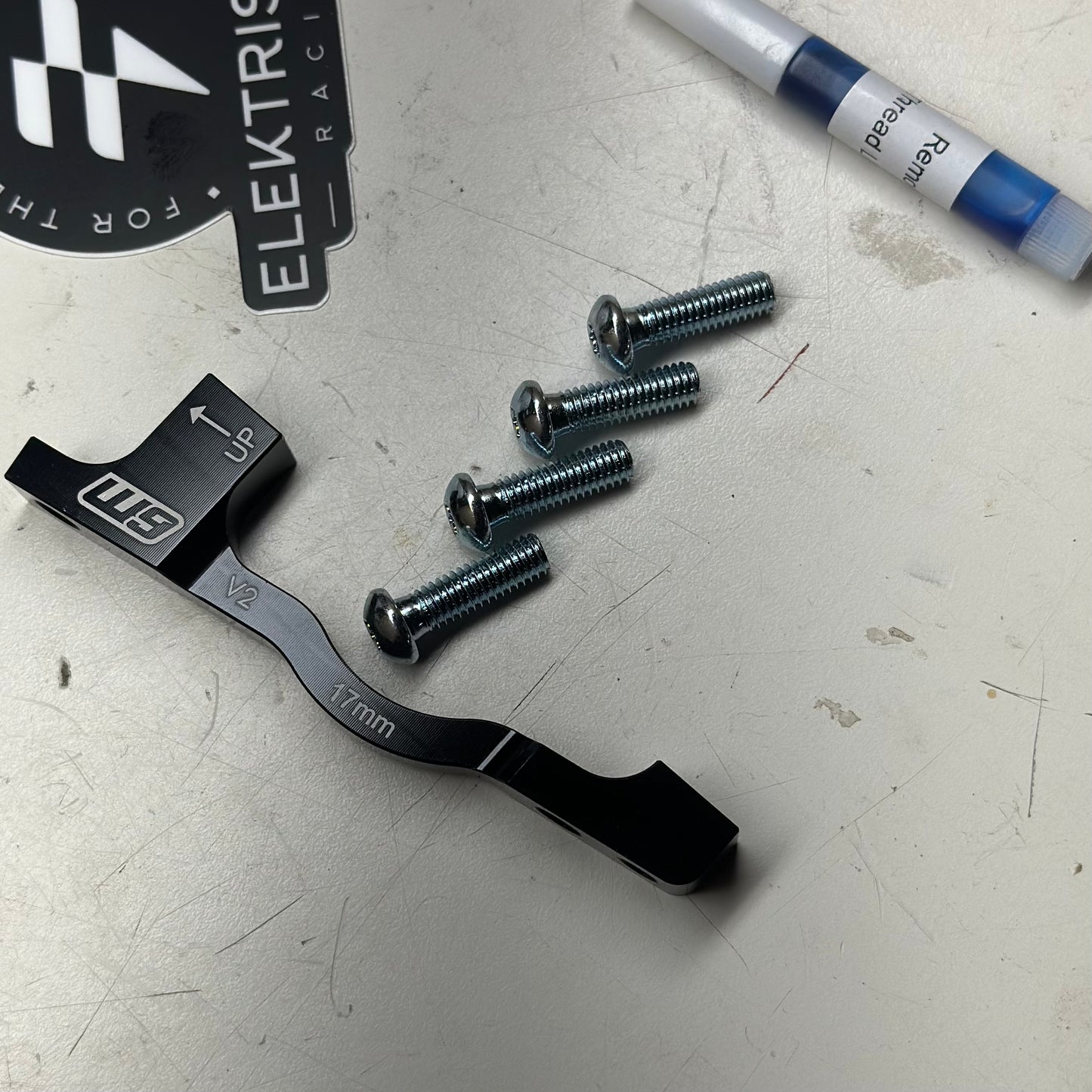 E-Moto 220mm Front Brake Rotor Adapter by Warp 9 – Elektrisches Racing