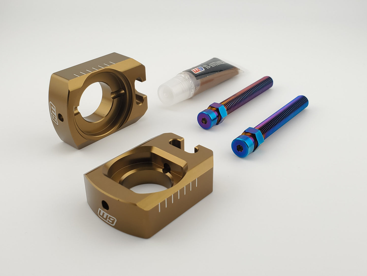 Ultra Bee axle blocks by Warp 9 – Elektrisches Racing