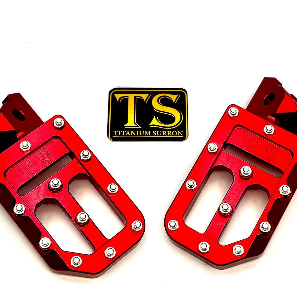TS Custom Foot Pegs w/ Titanium Grips for Talaria and Altis ...
